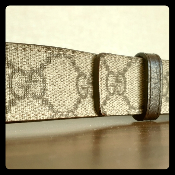 Gucci | Accessories | Vintage Gucci Signature Monogrammed Belt | Poshmark